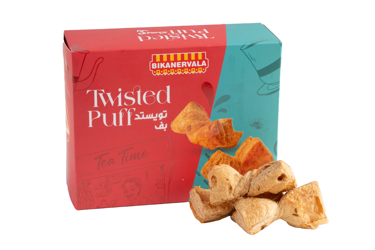 Buy Twisted Puff 150g Online in UAE | Crispy, Buttery Indian Snack ...
